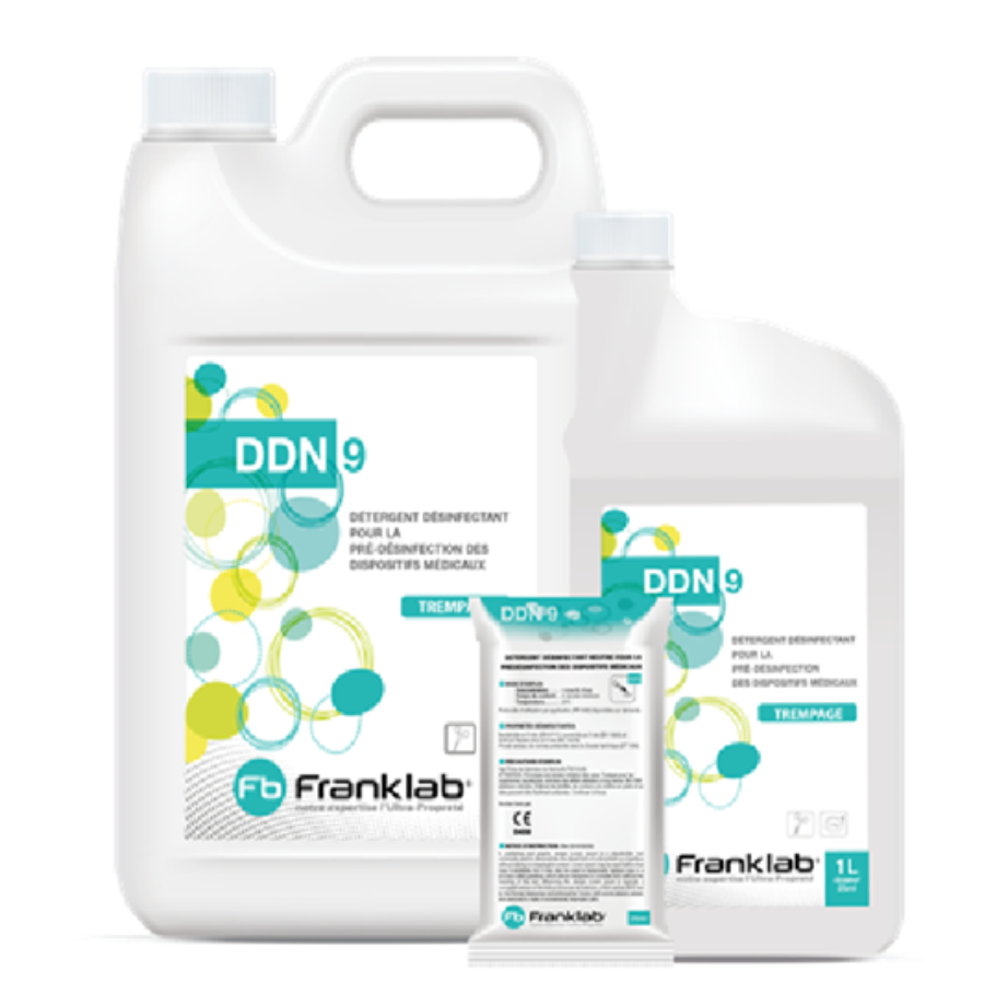 Dung dịch làm sạch và khử khuẩn bề mặt và dụng cụ y tế DDN9